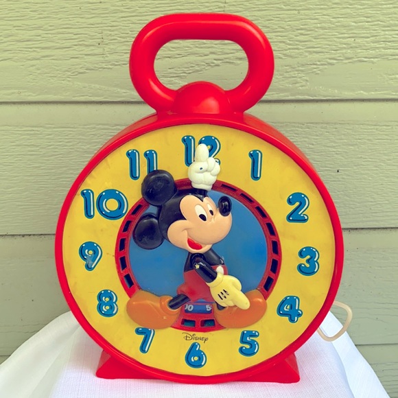 Disney | Other | Disney Mattel Mickey Mouse See N Say Vintage 981 ...